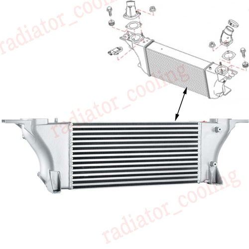 Upgraded Intercooler Fit Navara D40 Pathfinder V6 STX 550 3.0L V9X ...