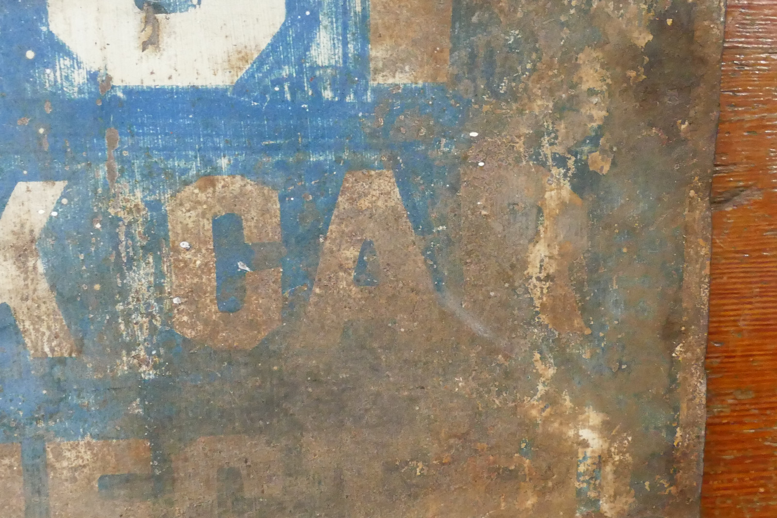 Vintage Original Railroad STOP TANK CAR CONNECTED Painted Steel ...