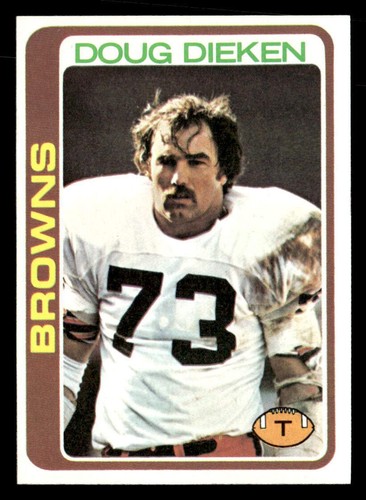 Doug Dieken 1978 Topps Card #413 Cleveland Browns | eBay