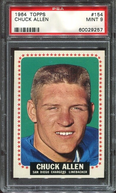 1964 Topps - #154 Chuck Allen (RC) for sale online | eBay