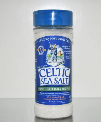 Selina Naturally Celtic Sea Salt Fine Ground SEL FIN Vital Mineral ...