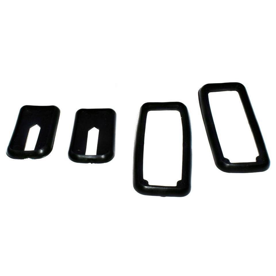 2Pcs Exterior Rear Left & Right Side Door Handle For VW Volkswagen Golf ...