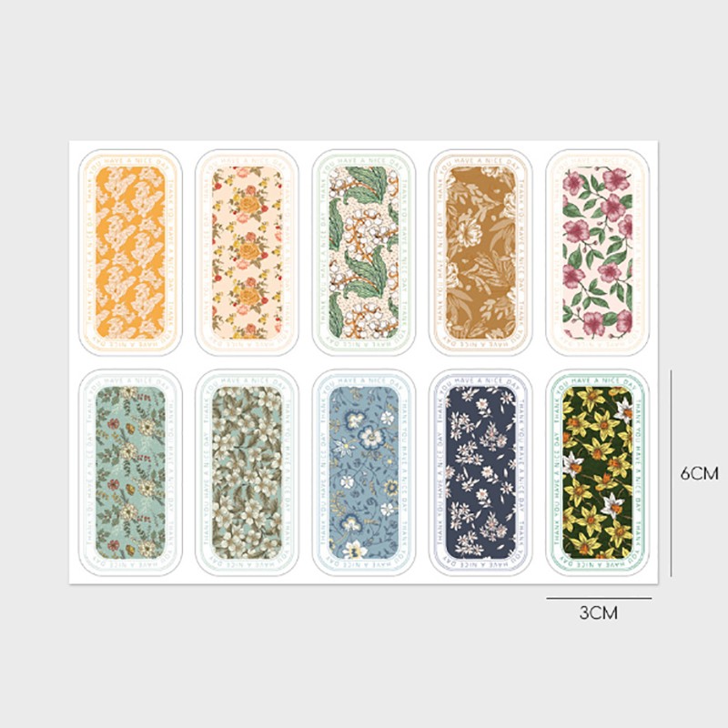 100pcs/wrap This Package Is Happy To See You Too Stickers Small ...
