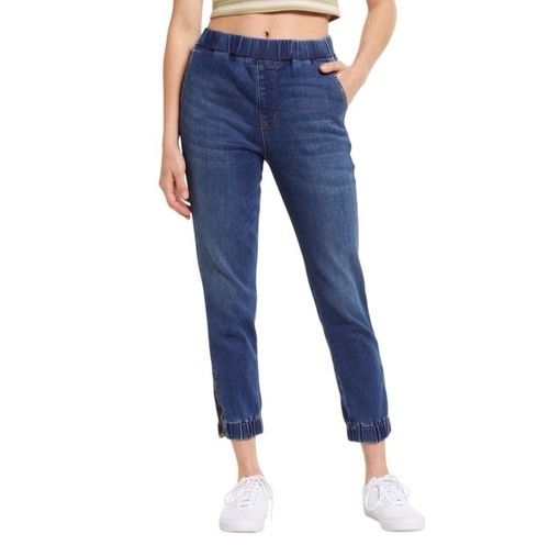 STS Blue Womens Jeans Size 33 Pull On Zip Ankle Soft Blue Nova Crop ...