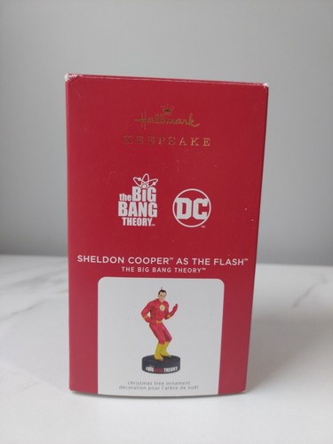 2021 Hallmark Keepsake The Big Bang Theory Sheldon Cooper As The Flash ...