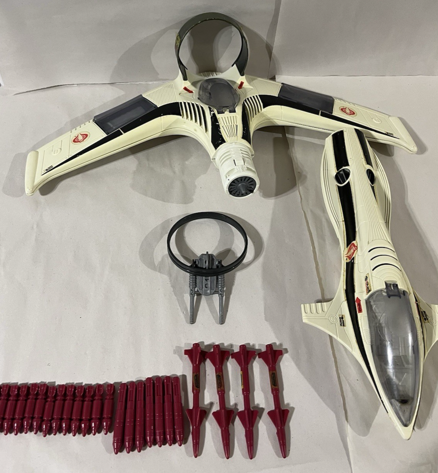 Hasbro GI JOE Cobra Condor Z-25 Complete Figure Vehicle Fighter Jet ...