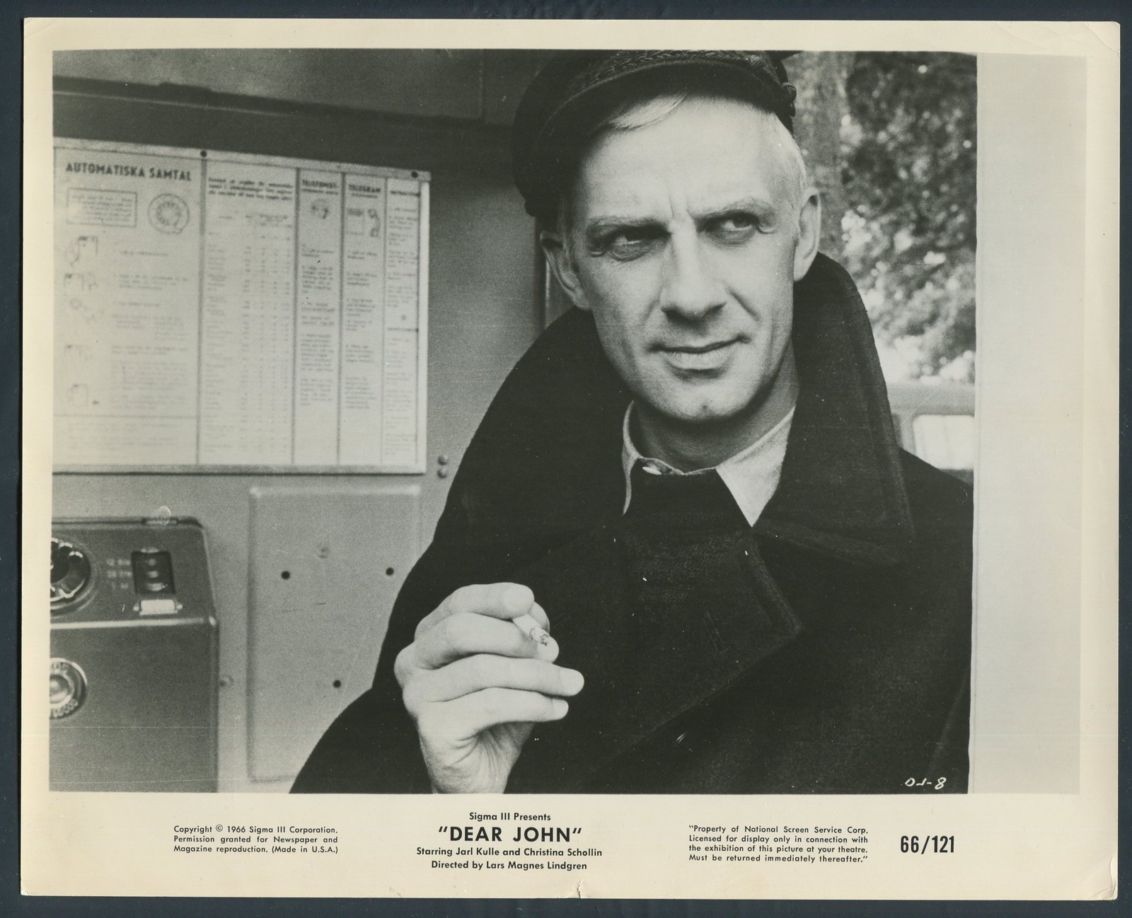 JARL KULLE in Dear John '66 SMOKING | eBay