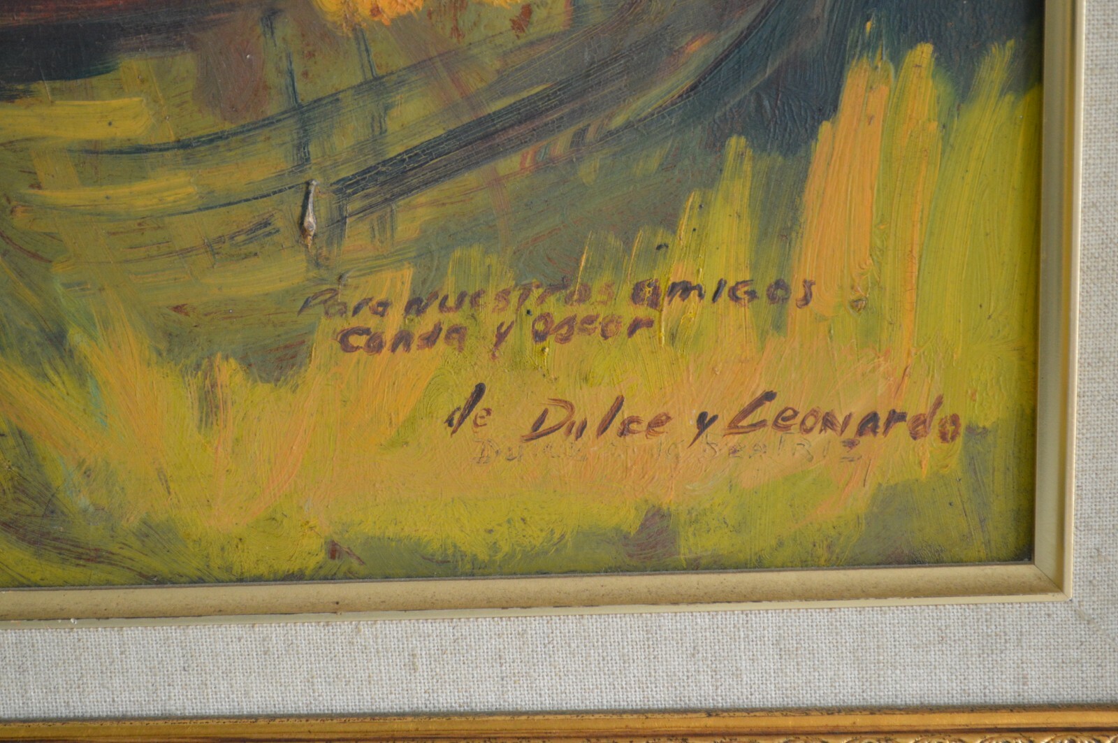 DULCE BEATRIZ 1931-2021 OIL PAINTING ON WOOD PANEL SIGNED MASTER CUBAN ...