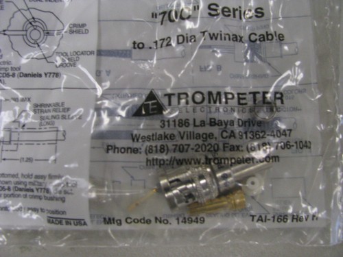 TROMPETER PART # PL75C-210 CONNECTOR NSN: 5935-01-425-2493 | eBay