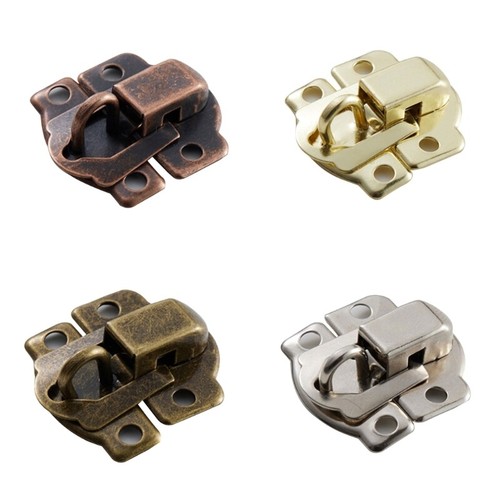 10 Pcs Antique Decorative Hasp Buckle Boxes Clasp Hardware | eBay