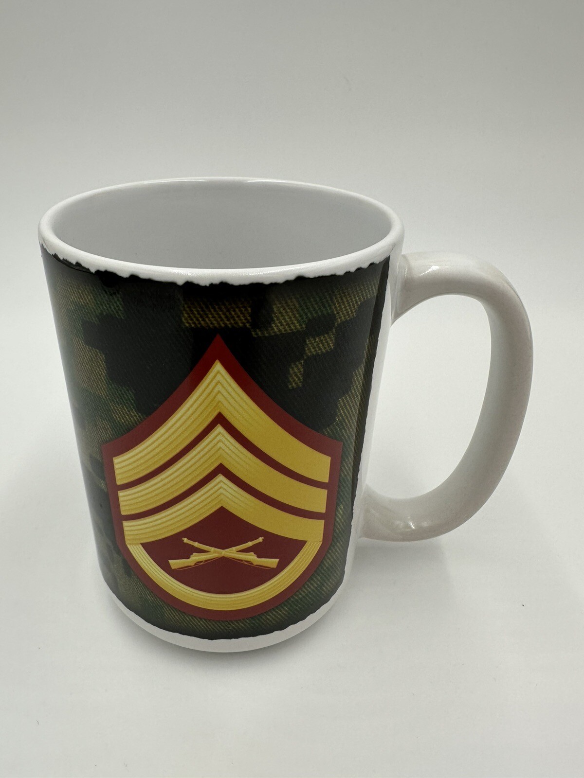 Marine Corps Staff Sergeant E6 15oz Coffee mug USMC EGA | eBay