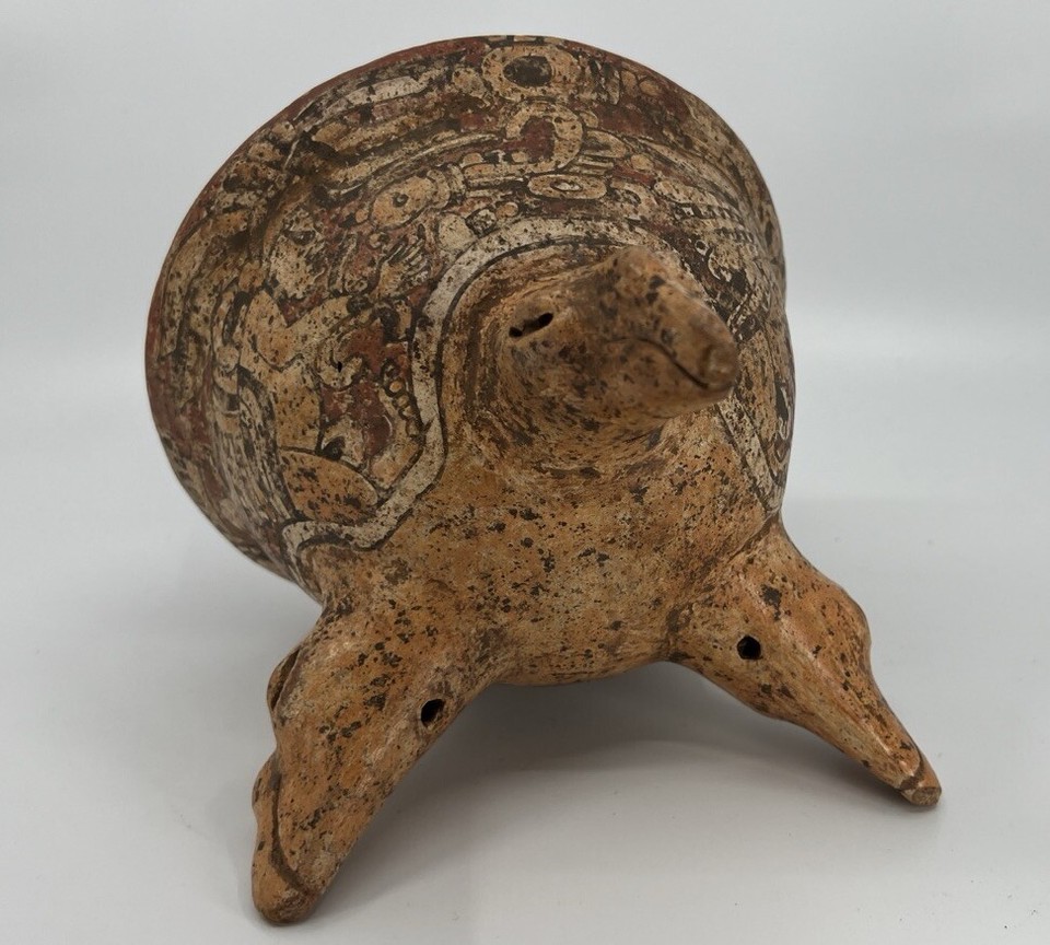 Pre-Columbian Olla Rattle legs Guanacaste Excellent condition Estd. 700 ...