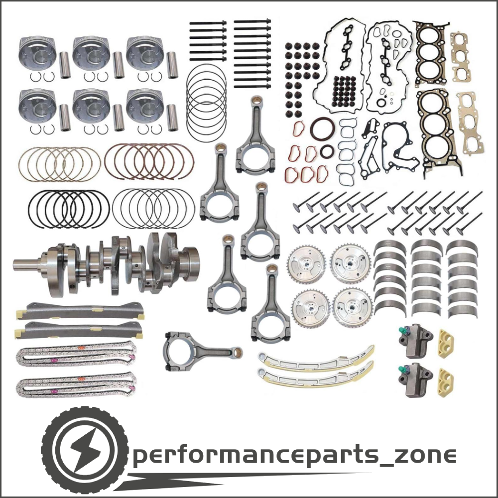 G6DH 3.3L Engine Rebuild Overhaul Kit - Crankshaft Rods Timing For ...