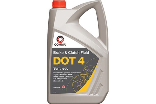 COMMA BF45L DOT4 Brake Fluid 5L 5 Litres Automotive Braking Service OE ...