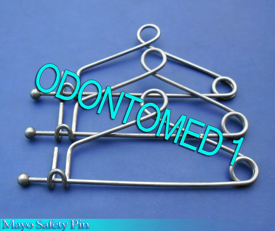 3 Mayo Safety Pin Surgical Veterinary Instruments 5.50" | eBay