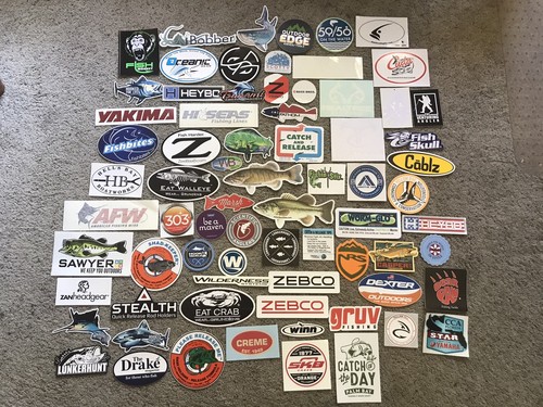 72 Fishing Stickers/Decals Marsh Real Tree Scientific Angler Tsunami ...