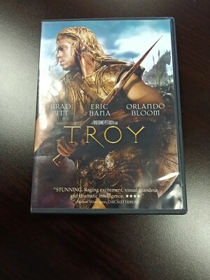 Troy (2004, DVD) Single Disc Widescreen Edition Brad Pitt Used Fast ...