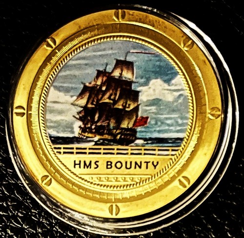 Windsor Mint Famous Ships of the World "HMS Bounty" Coin 33mm 2019 ...