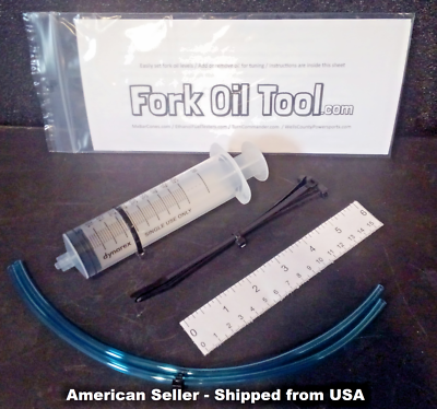 HD Fork Oil Tool Kit Suspension Lowering Seal Dust Wiper Spring 49mm ...