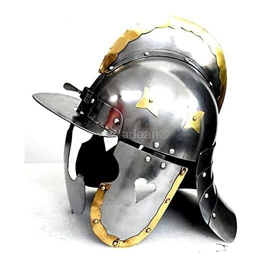 Medieval Polish Hussar Armour Helmets LARP Headgear Poland Knights ...