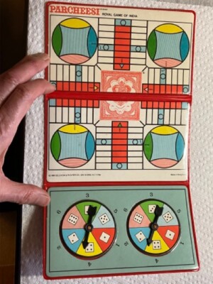 Vintage Pocket Edition Parcheesi Game | eBay