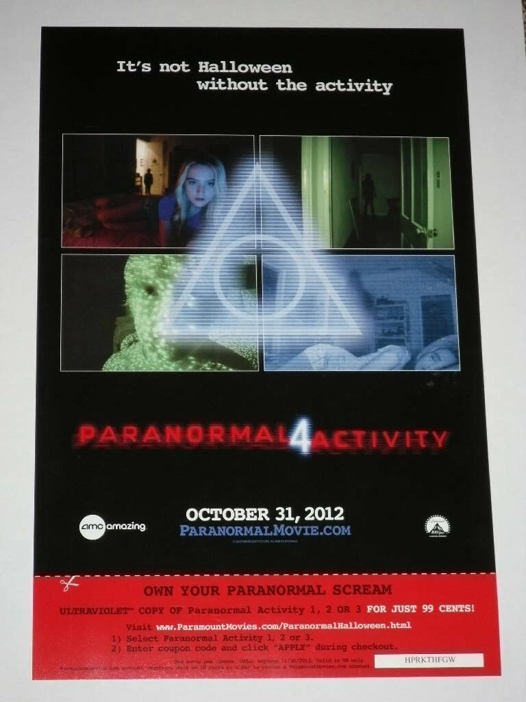 Paranormal Activity 4 Theatrical Poster