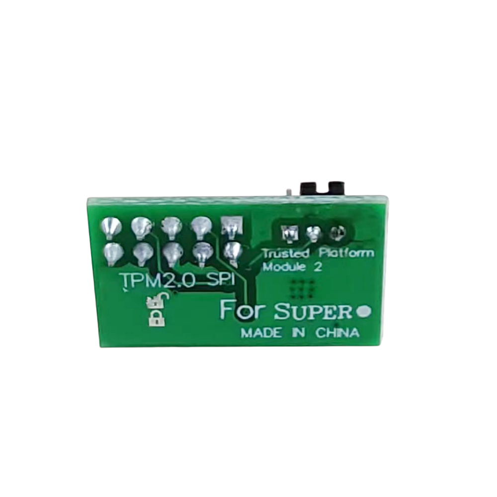 Supermicro AOM-TPM-9670V-S TPM 2.0 SPI Capable Vertical Server Security ...