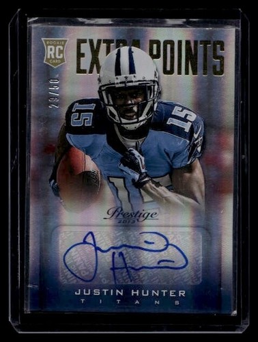 2013 Prestige #247 Justin Hunter Rookie Card Used | eBay