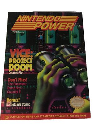 Nintendo Power Volume 24: Vice Project Doom: May 1991: NES-SNES Vintage ...