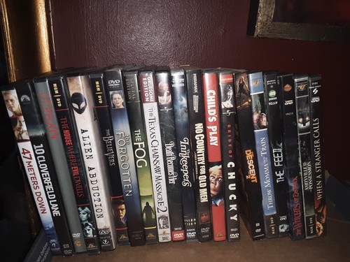 DVD Lot of 20 Horror Thriller Cult Found Footage Dark Comedy Rare Free ...
