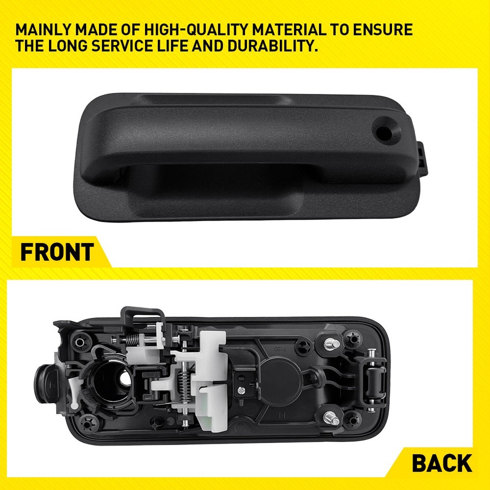 Exterior Door Handle For 2015-2018 Ford F-150 Front Driver Side Smooth ...