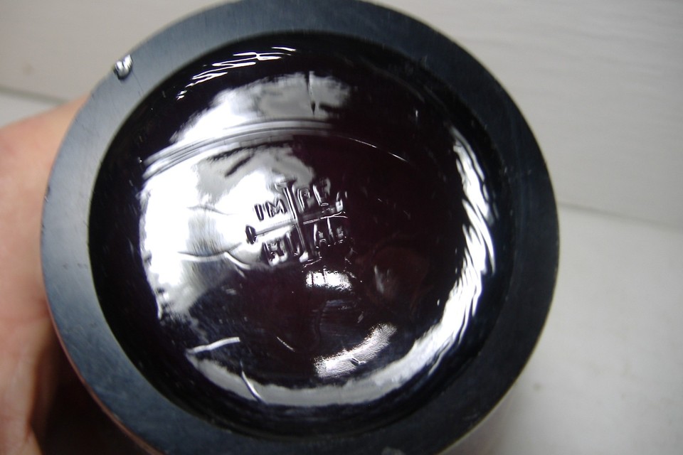 Imperial Iron Cross Mark Carnival Stretch Glass Amethyst Vased 1910's ...