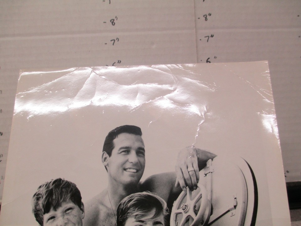 NBC TV show photo 1960s FLIPPER Brian Kelly Tommy Norden Luke Halpin ...