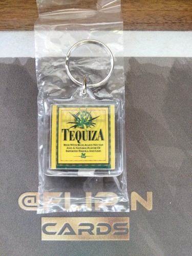 Tequiza Beer Acrylic Keychain Vintage Alcohol Advertising - Anheuser ...