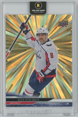 2024-25 Upper Deck Outburst Gold 1/1 Alex Ovechkin 1/1 #187 Washington ...