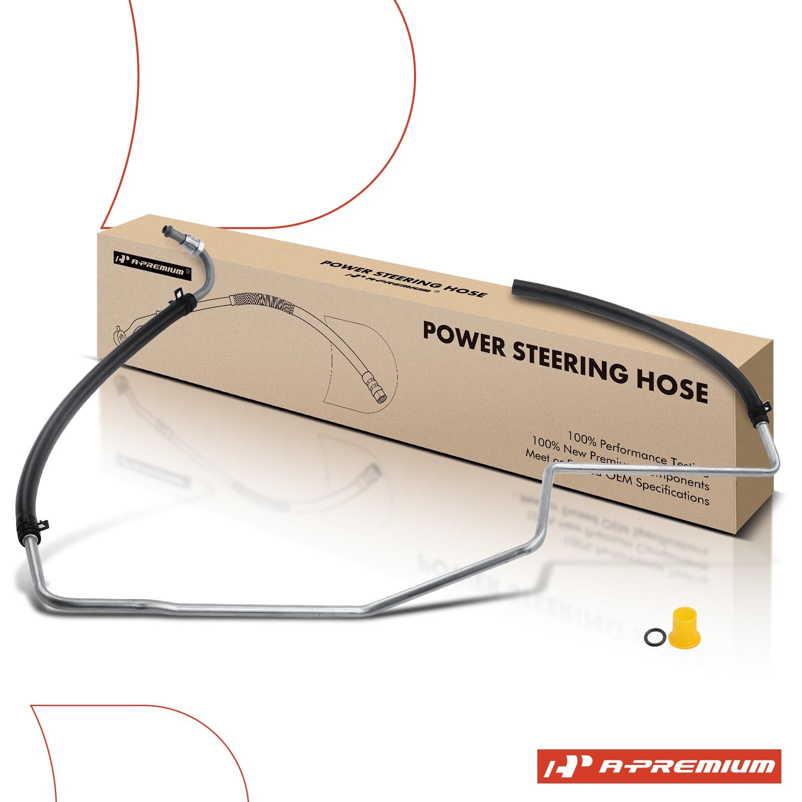 A-Premium Power Steering Return Line Hose Assembly for Chrysler Sebring ...