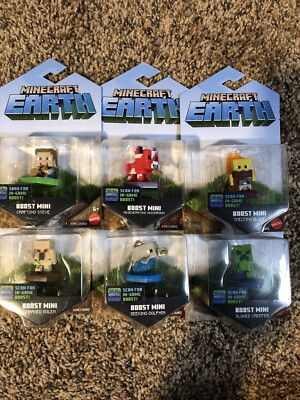 Minecraft Earth Crafting Boost Mini Lot Of 6 As Shown In Pic | eBay