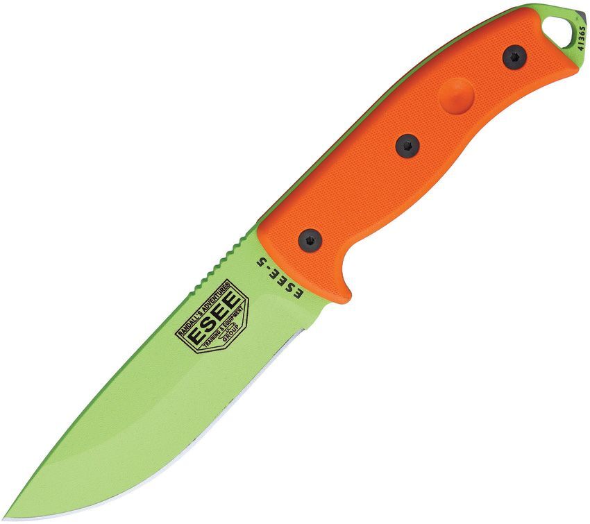 ESEE Model 5 Knife ESEE-5P-VG Survival, Escape, Evasion Knife. 10 7/8 ...