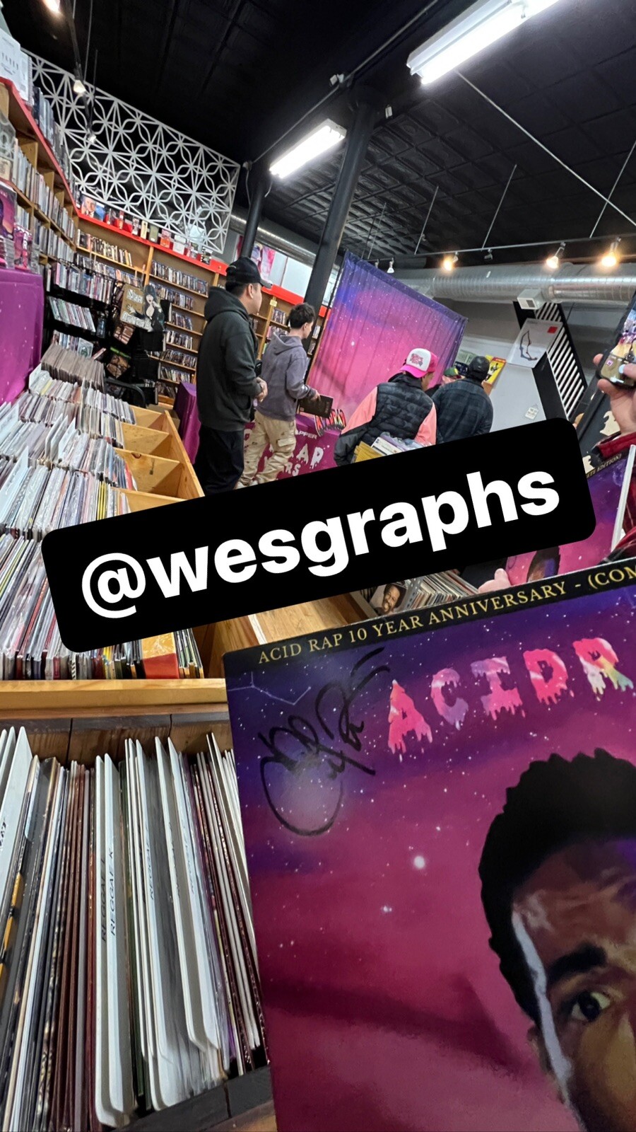 CHANCE THE RAPPER SIGNED ACID RAP 10-YEAR ANNIVERSARY VINYL - PROOF | eBay