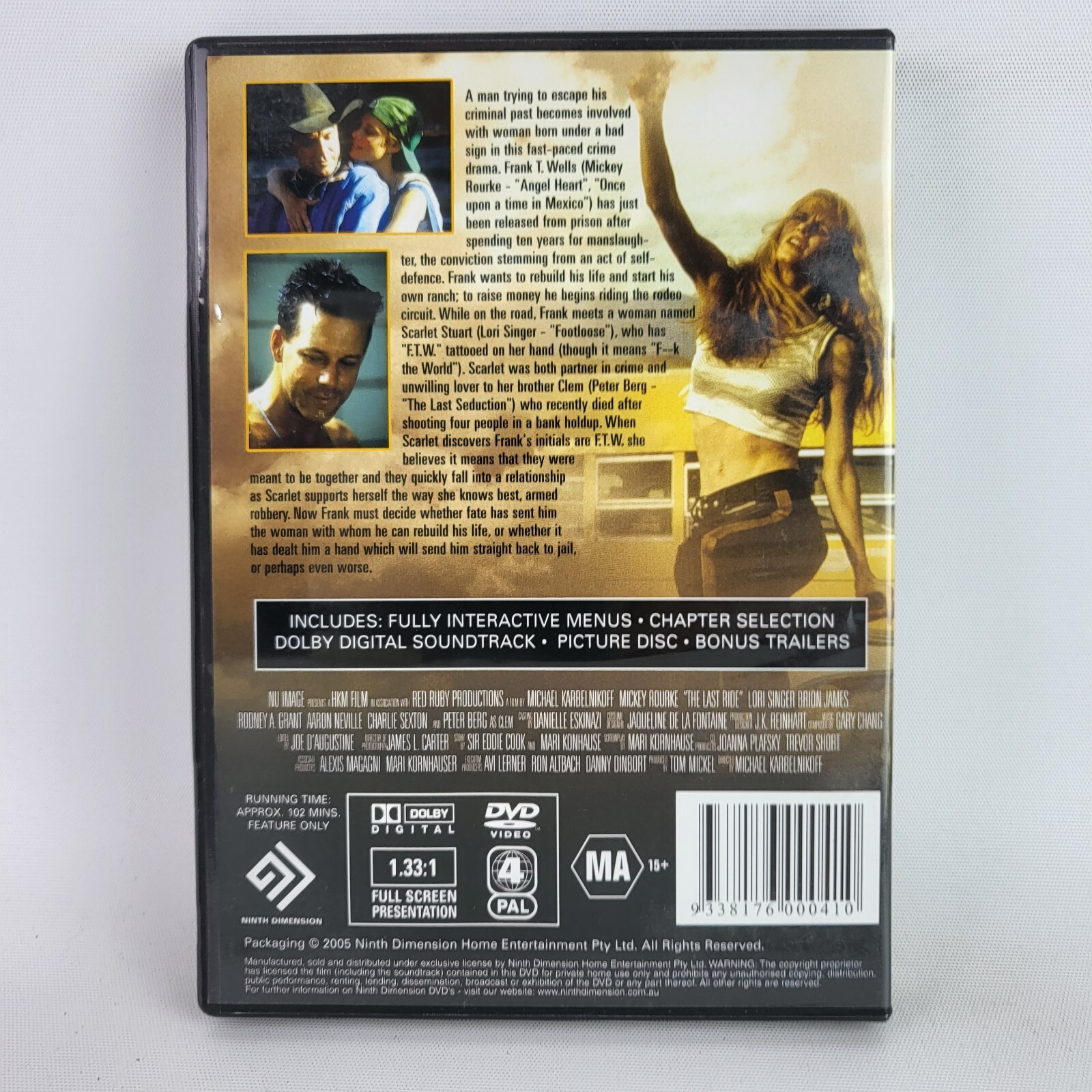 Last Ride, The (DVD, 1994) for sale online | eBay