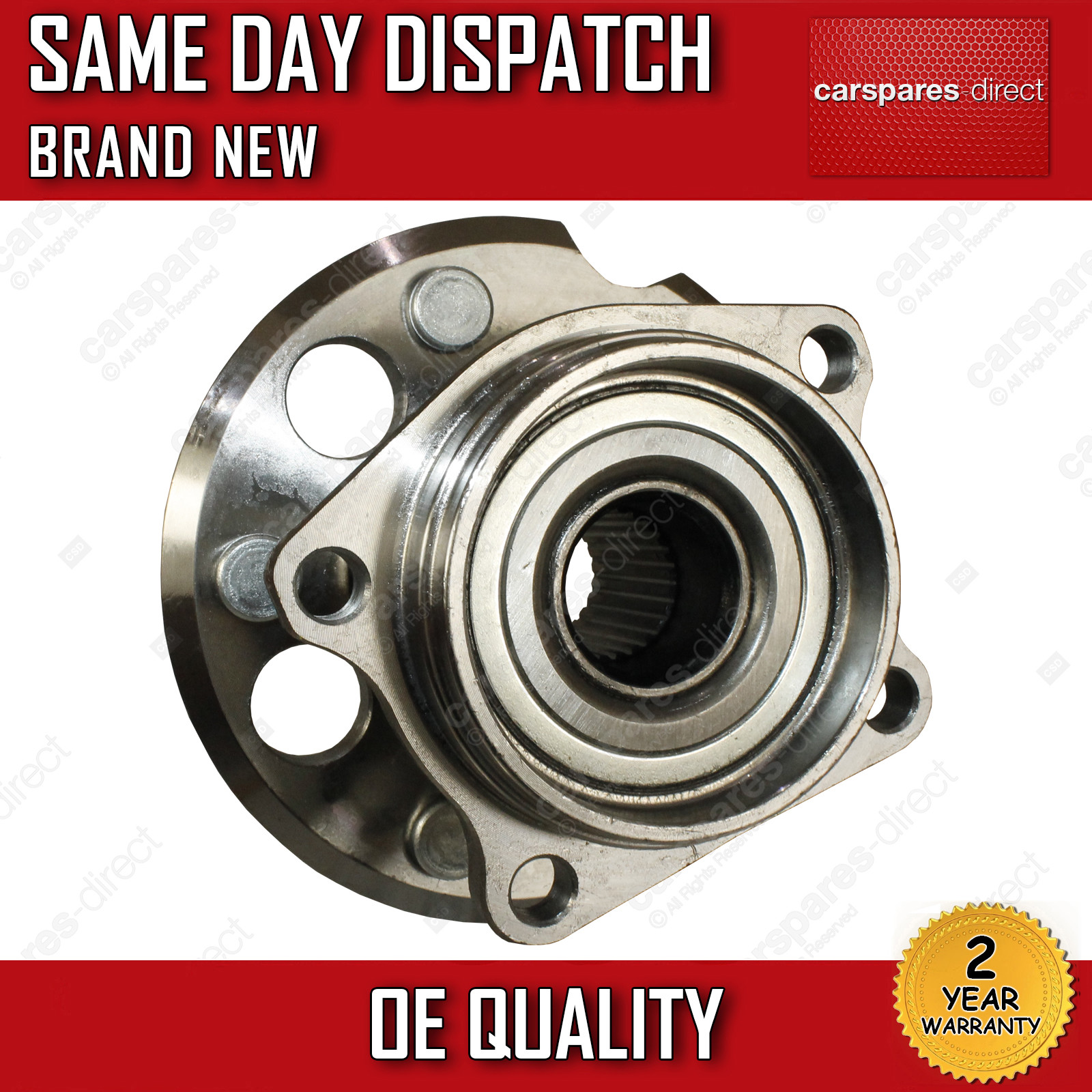 Toyota RAV4 MK2 2.0 Rear Wheel Bearing Hub Kit 2000-2005 4241042020 ...