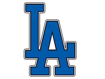 Los Angeles Dodgers LA Logo MLB Baseball Sticker | Water Proof Vinyl ...
