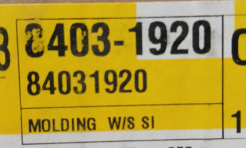 New Genuine GM Chevrolet Windshield Molding 84031920 OEM 2016-2019 ...