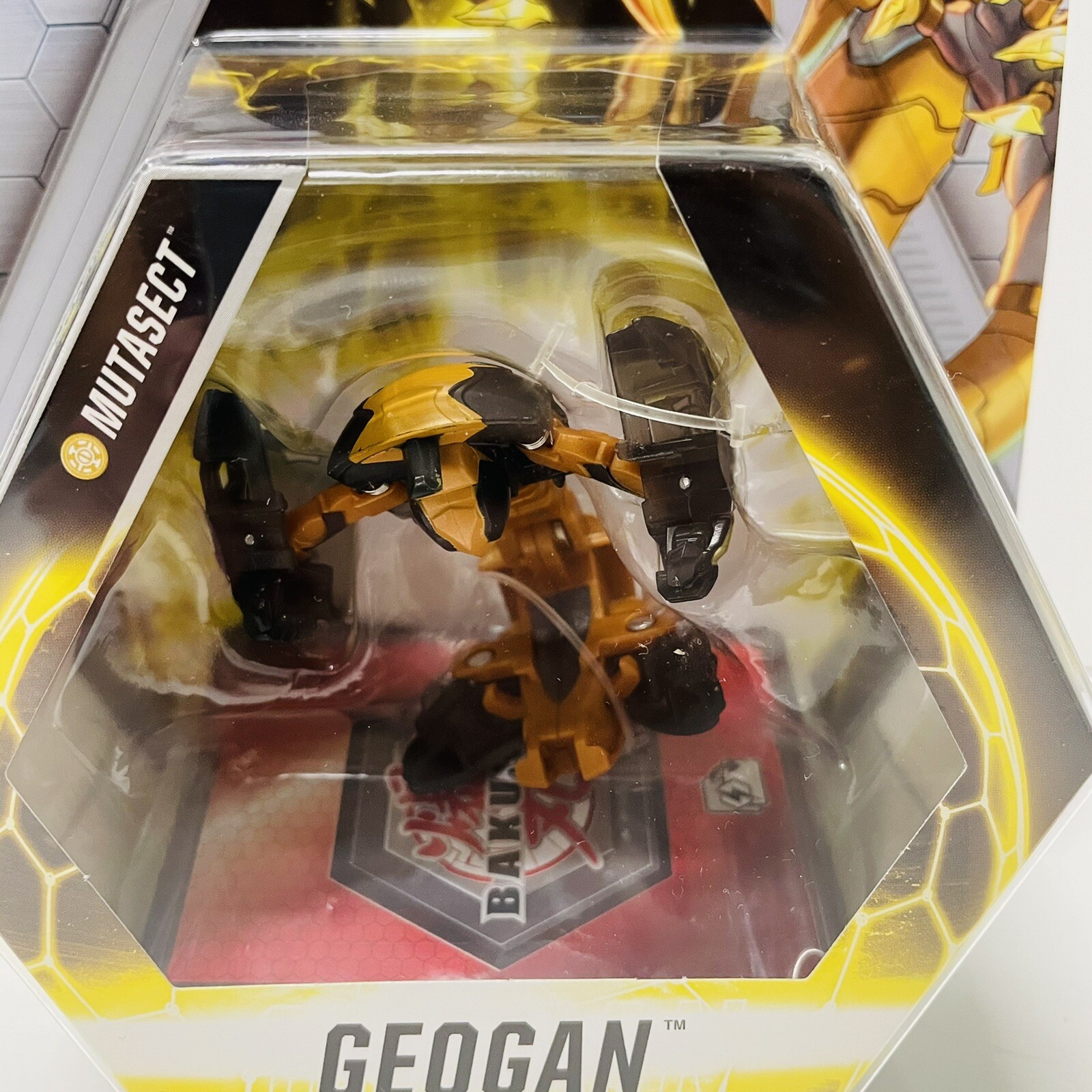Bakugan Geogan Rising MUTASECT - Aurelus Bug Gold TCG Wave 3 Brand NEW ...