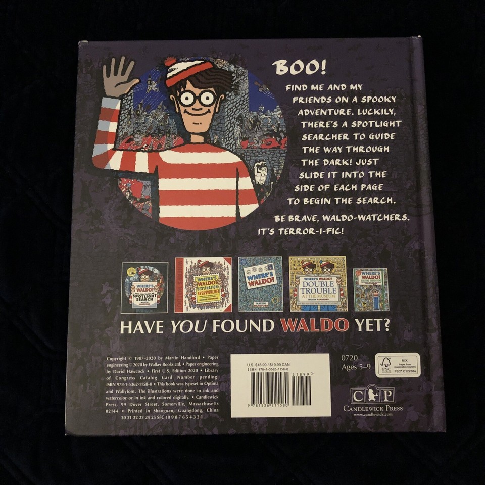 Where's Waldo? Spooky Spotlight Search by Martin Handford 9781536211580 ...
