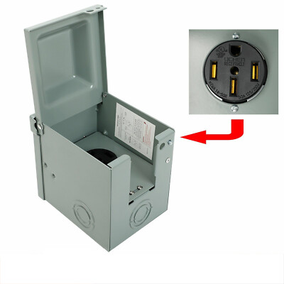 RV Breaker Box - RV Electrical Outlet RV Receptacle 50 Amp RV Outlet ...