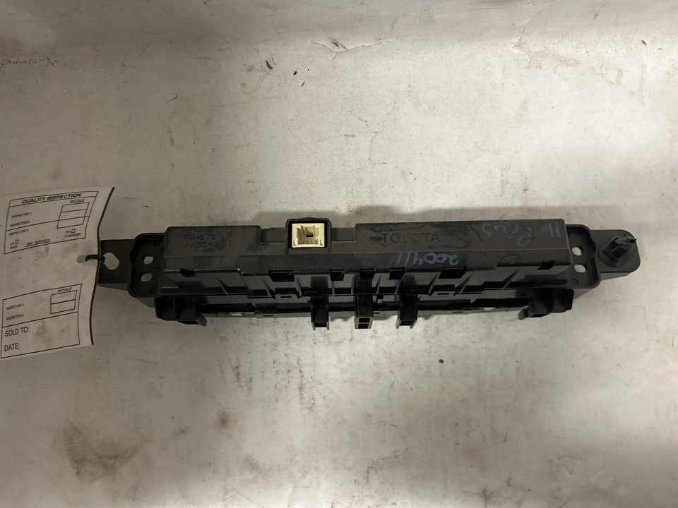 2016 TOYOTA PRIUS Heat AC Controller Prius OEM 16 17 18 19 | eBay