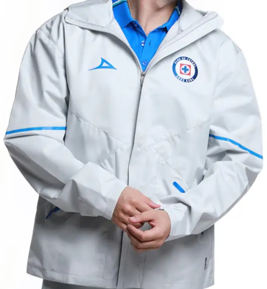 Pirma CRUZ azul Jacket 2025/2026 Chamarra CHAMARRA ENTRENAMIENTO C1 ...