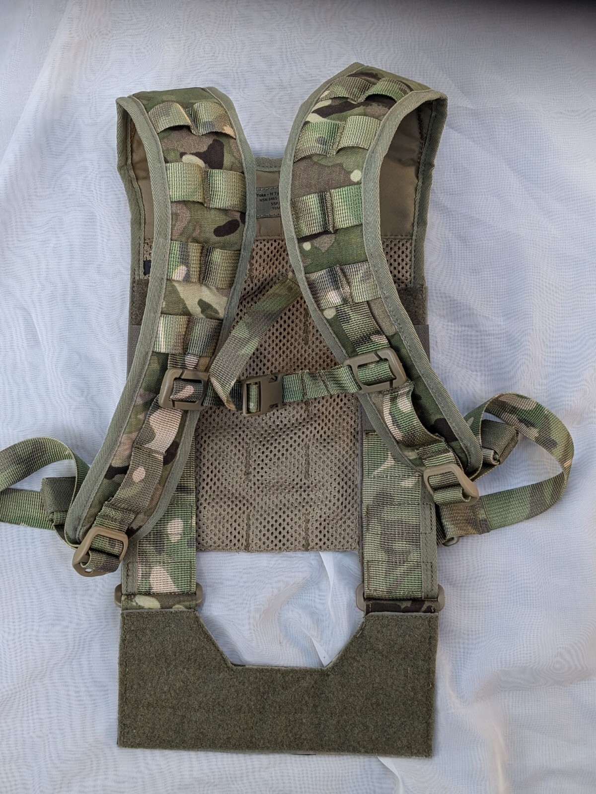 MTP Camo VIRTUS H YOKE Harness with belt attachment British Army Issue ...