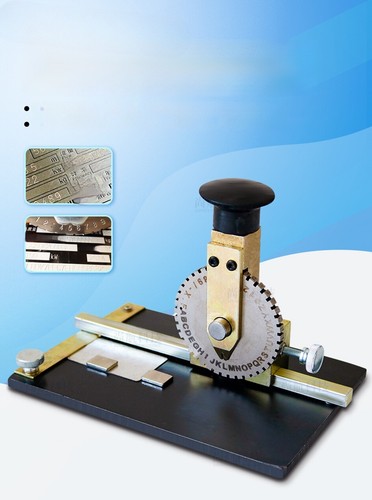 Type Manual Metal Stamping Marking Machine Marking Code Marking Machine ...